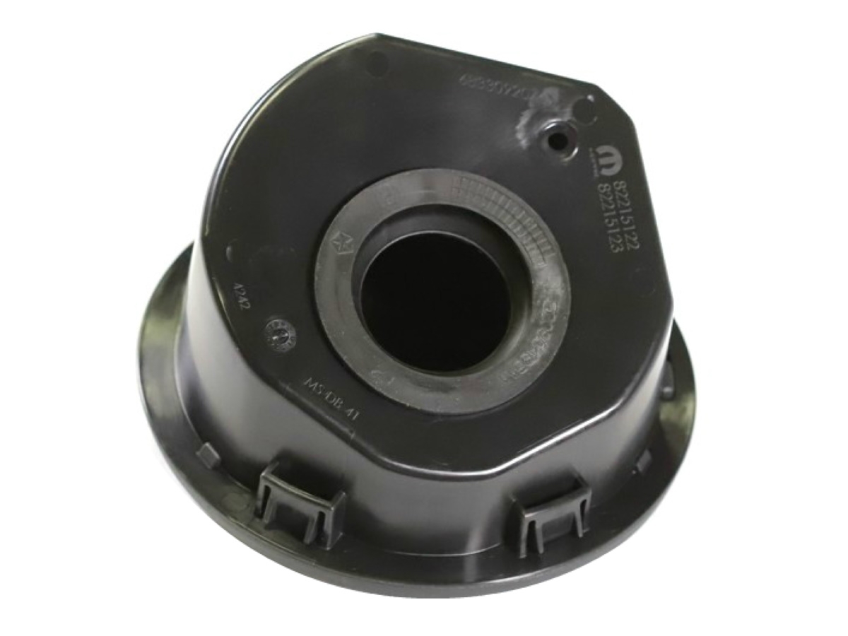 Authentic Mopar Fuel Filler Door Black W/ Jeep Logo - 82215123AB ...