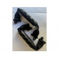 Mopar Tow Hooks Black Kit Of Two For Front Bumper Includes Bezels ...