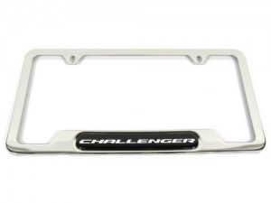 OEM Dodge Challenger License Plate Frame | Mopar Online Parts