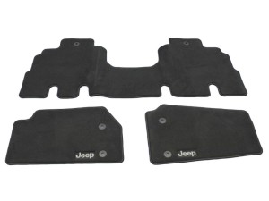 OEM Jeep Wrangler JK Carpeted Floor Mats | Mopar Online Parts