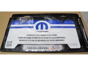 OEM Dodge Hornet License Plate Frame | Mopar Online Parts