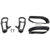 Mopar Tow Hooks Black Kit Of Two For Front Bumper Includes Bezels ...