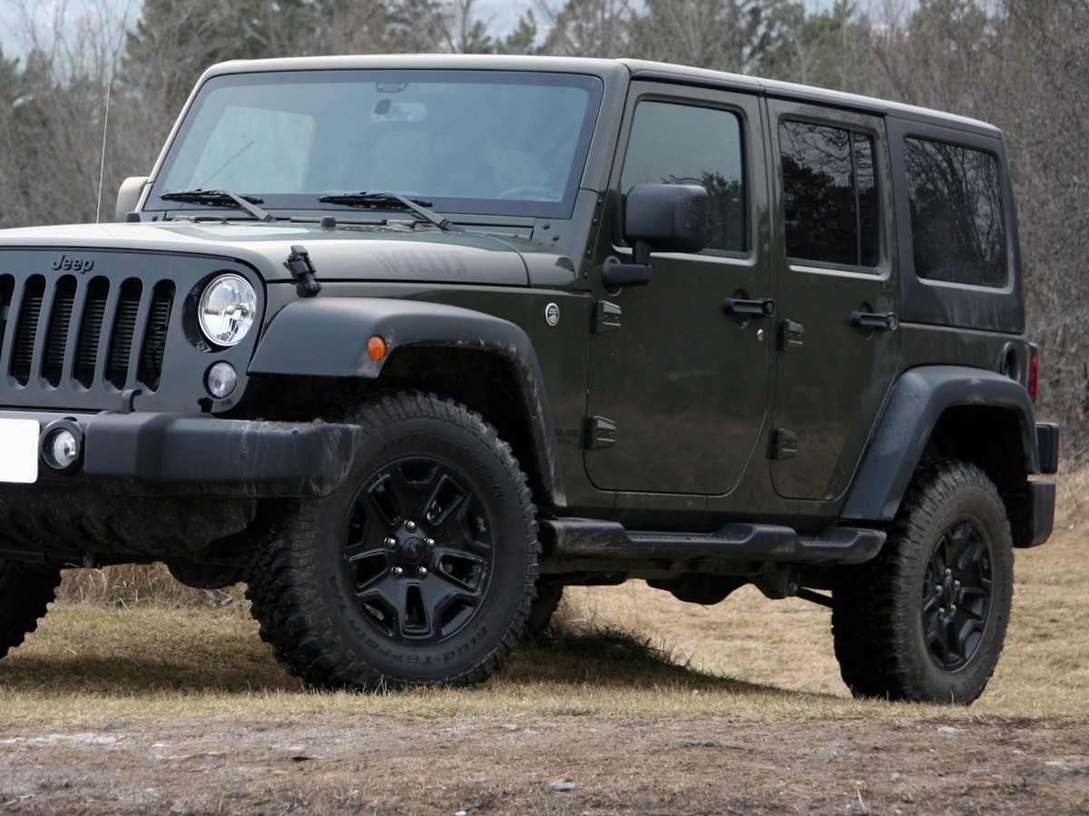 Mopar Wheel 17x7.5" Willy's Wheeler Edition High Gloss Black ...