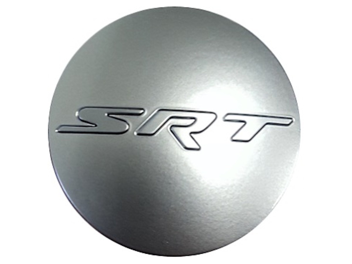 Mopar Center Cap Hyper Silver With SRT Logo - 5QW99DD5AA | Mopar Online ...