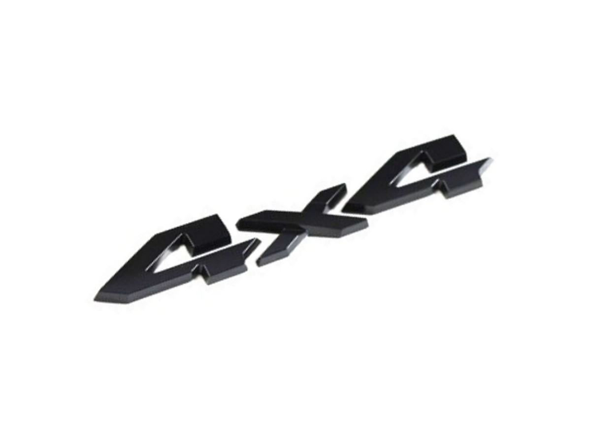 Mopar Emblem Blacked Out 4x4 Tailgate Badge - 68276325AD | Mopar Online ...