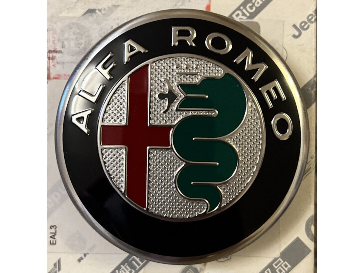 Authentic Mopar Wheel Center Cap Alfa Romeo Logo