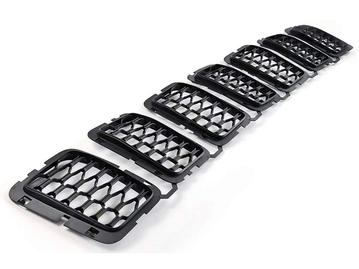 Mopar Grille Inserts Matte Black - 68317863AA | Mopar Online Parts