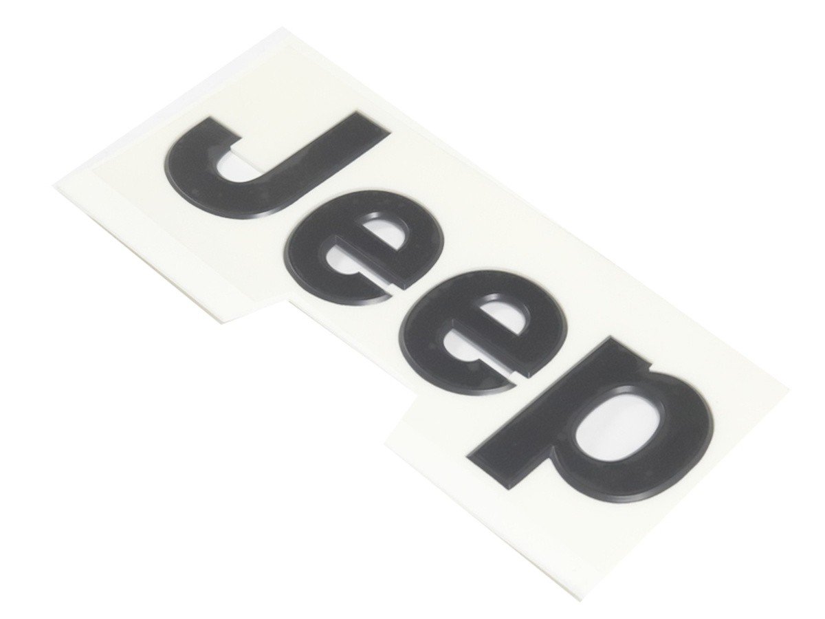 Mopar Emblem Black Jeep Tailgate - 68352381AD | Mopar Online Parts