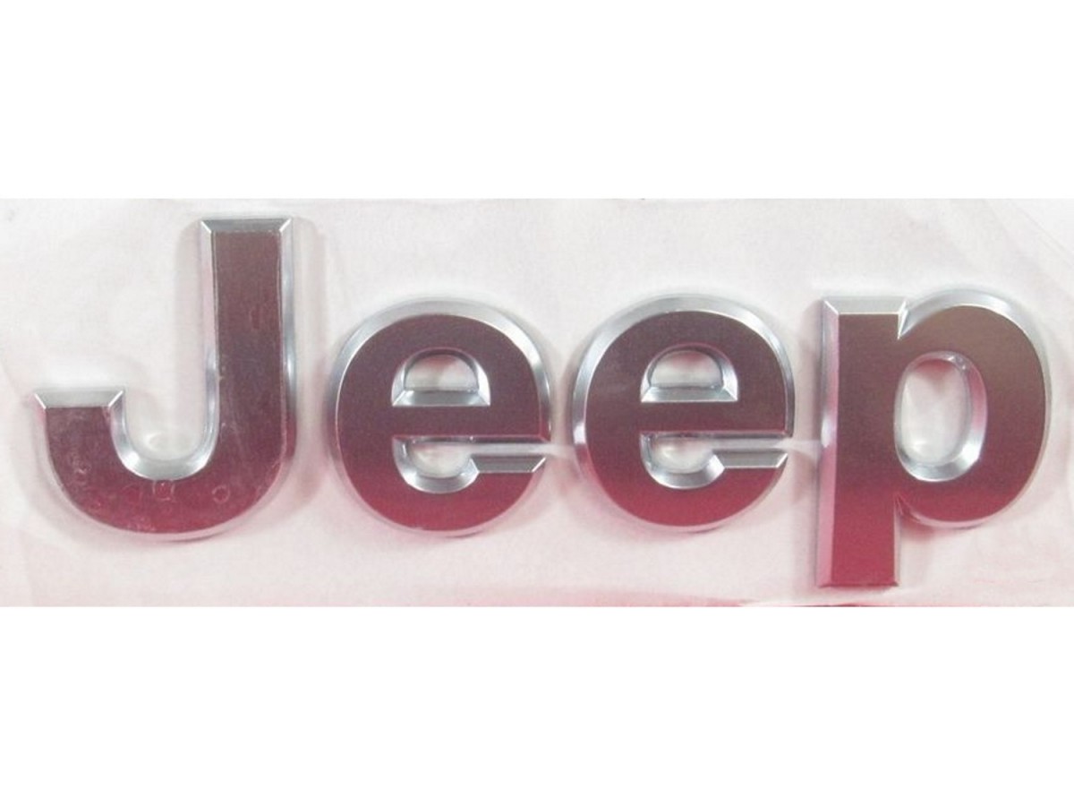 Mopar Emblem Silver Jeep Fender - 68397096AA | Mopar Online Parts