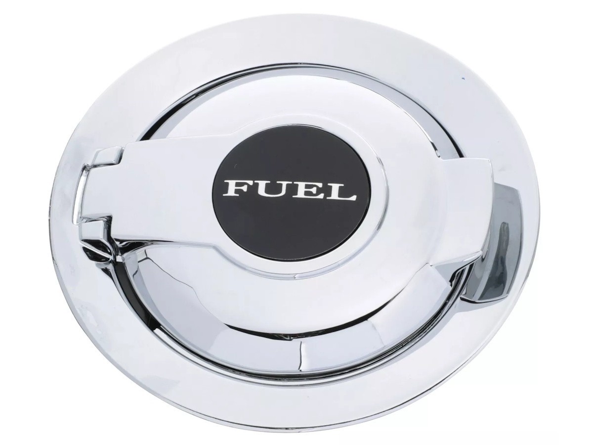 Mopar Fuel Filler Door Chrome And Black With Fuel Logo From Last Call ...