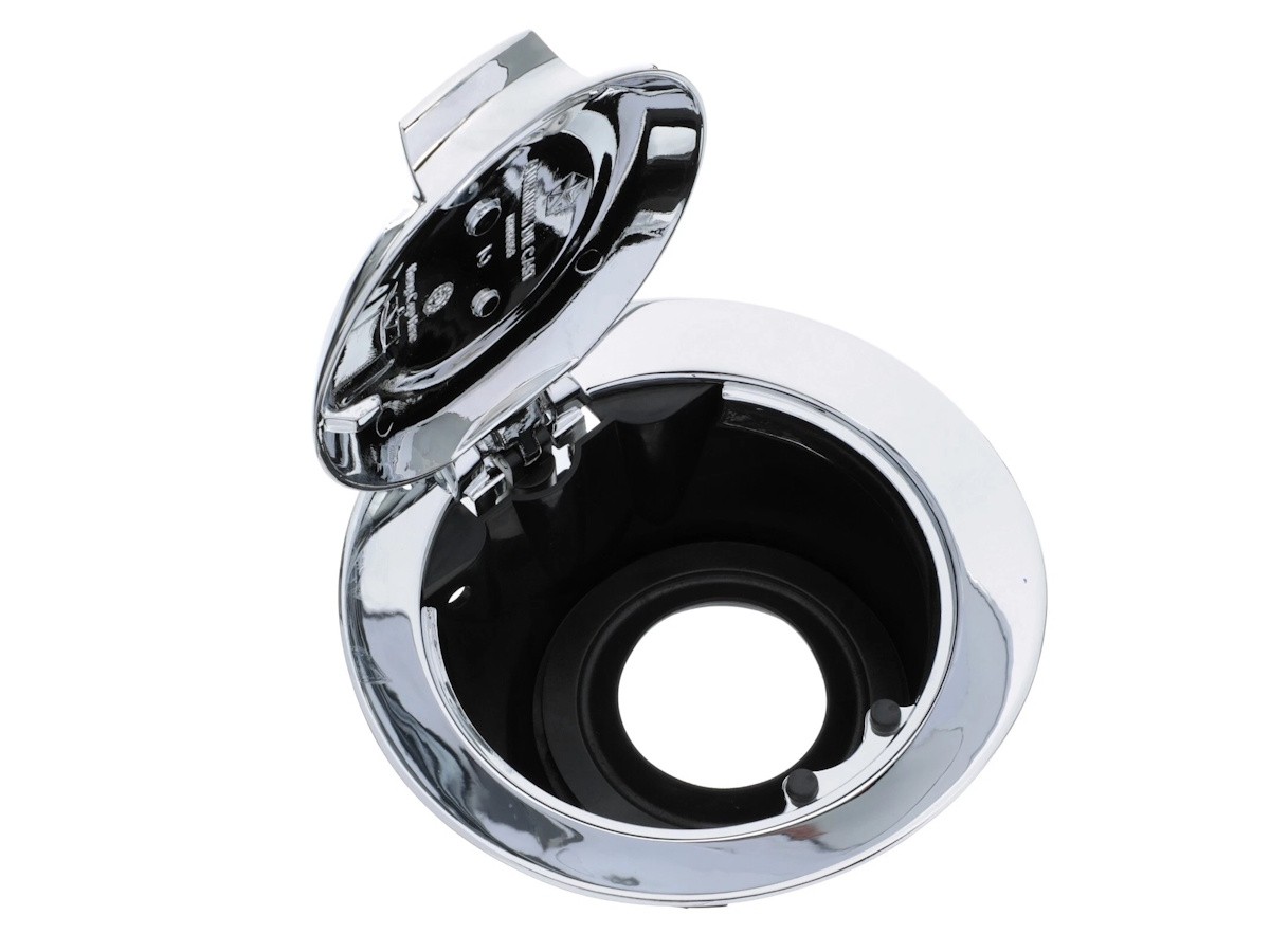 Mopar Fuel Filler Door Chrome And Black With Fuel Logo From Last Call ...