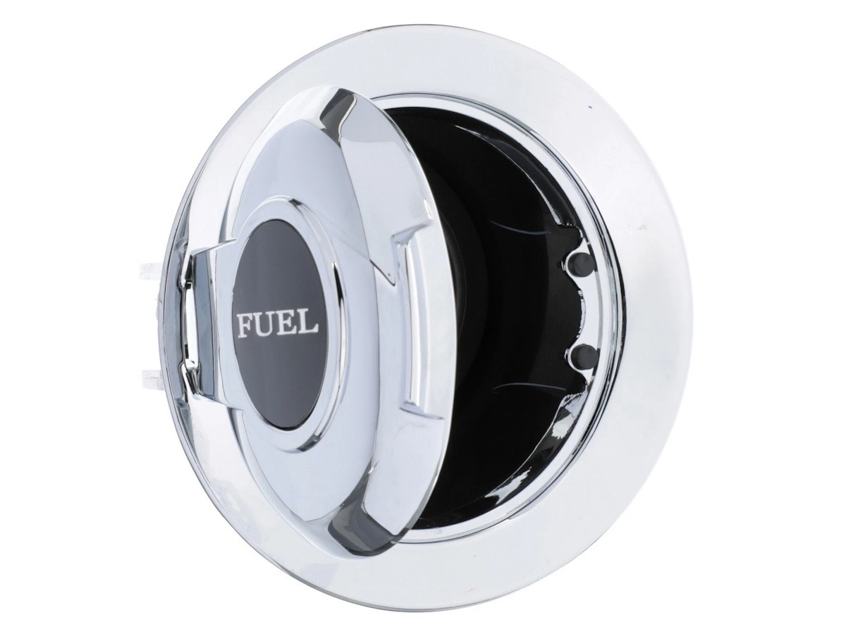 Mopar Fuel Filler Door Chrome And Black With Fuel Logo From Last Call ...