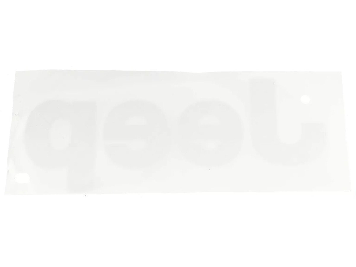Mopar Jeep Fender Emblem Dark Gray Color With Blue Outline From 4xe ...
