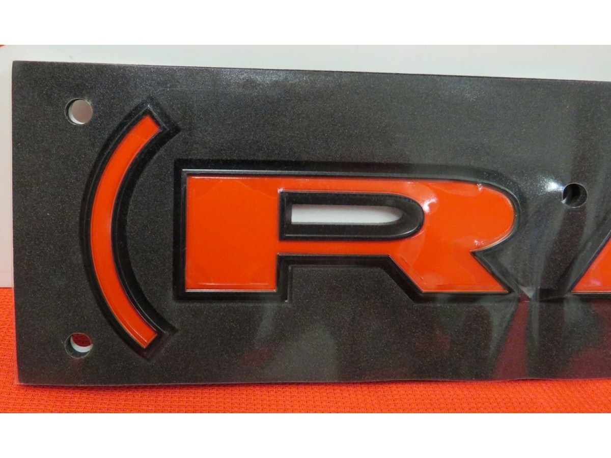 Mopar Red Edition RAM Door Badge In Red - 68568439AA | Mopar Online Parts