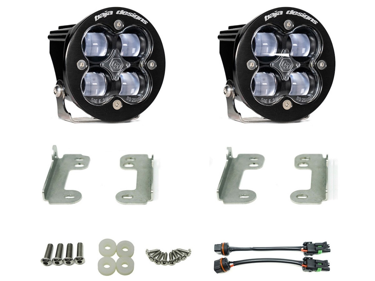 Mopar Squadron-R SAE Fog Pocket Lights On Road Off Road Kit Of Two With ...