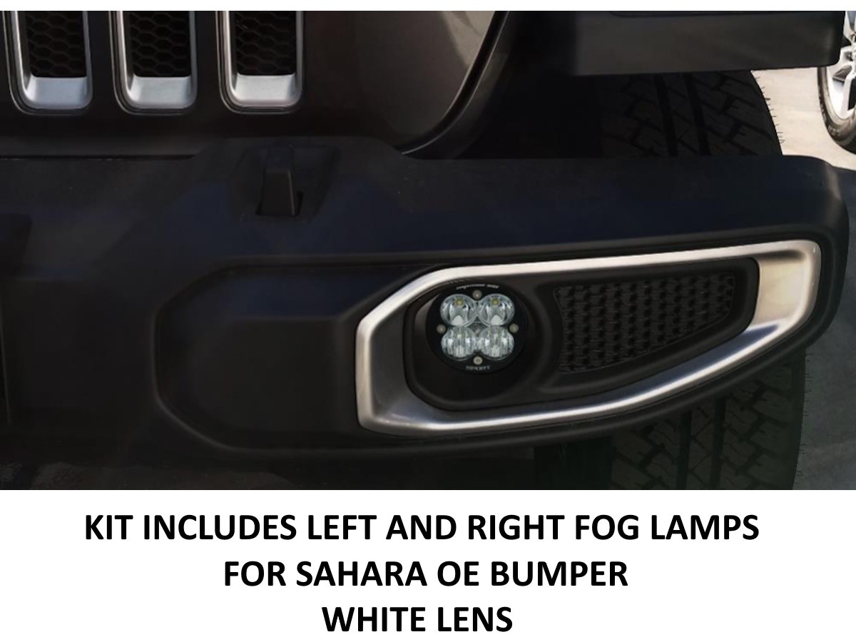 Mopar Squadron-R SAE Fog Pocket Lights On Road Off Road Kit Of Two With ...