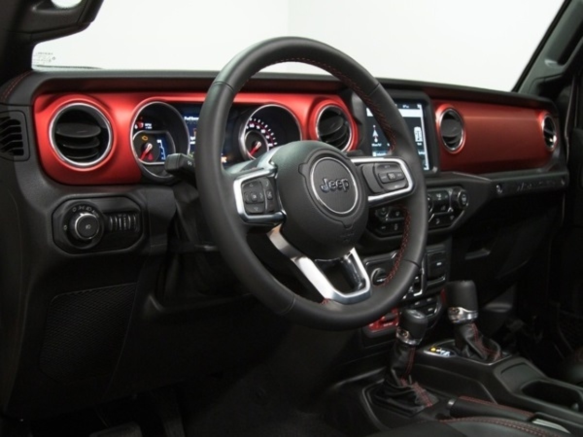 Mopar Dashboard Panel Trim Kit Rubicon Red - 6AB21SRRAA-6AB28SRRAD ...