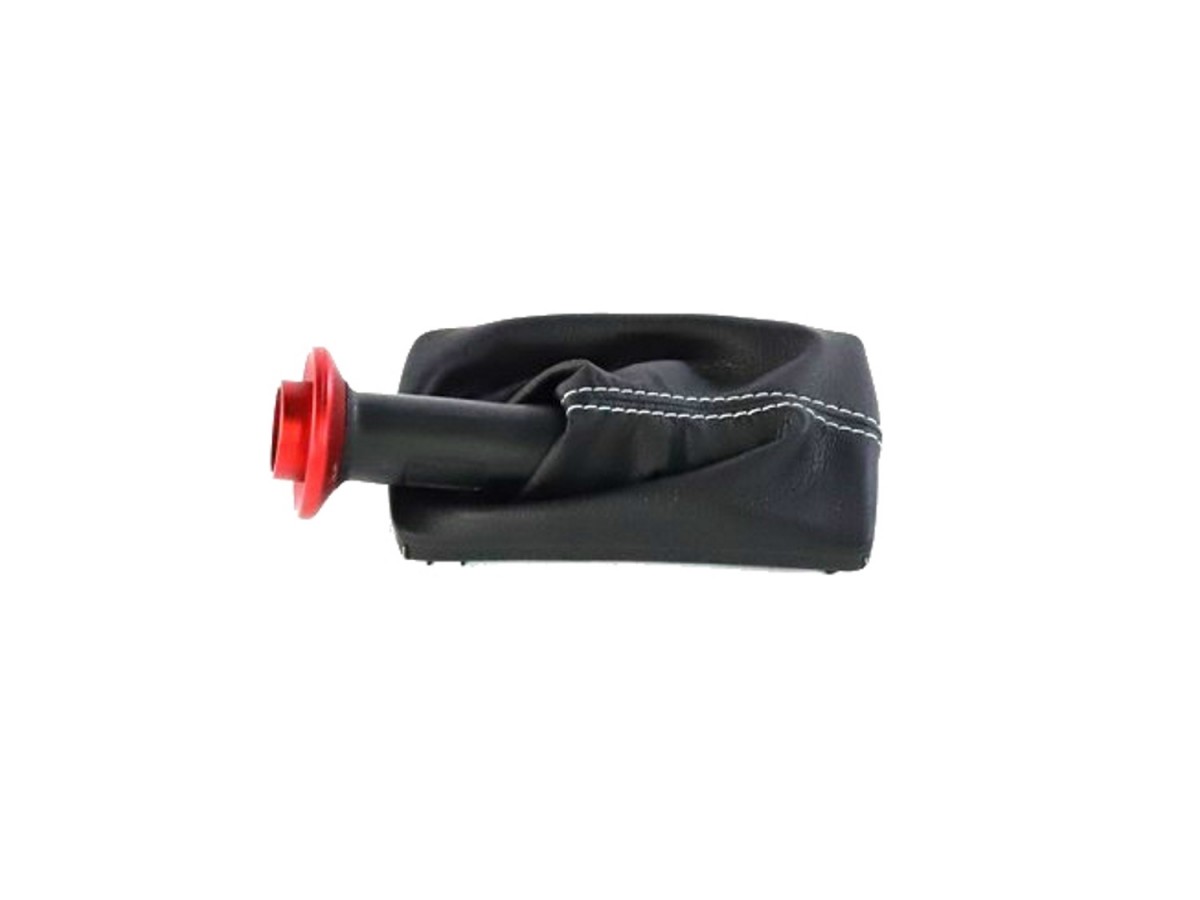 Mopar Manual Transmission Shifter Boot Black Leather White Stitching ...