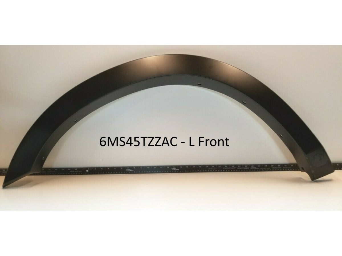 Mopar Wheel Flares - Smooth Unpainted OE For SRW Single Rear Wheel ...