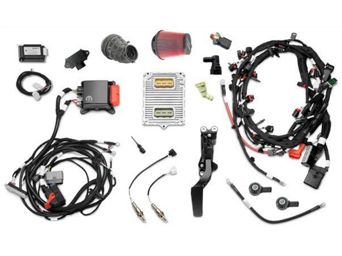 Mopar Performance Hellcrate Redeye 6.2L Supercharged Crate HEMI Non-EO ...
