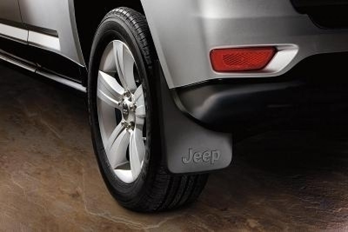 Authentic Mopar Splash Guards Rear Molded W/ Jeep Logo - 82212514 ...