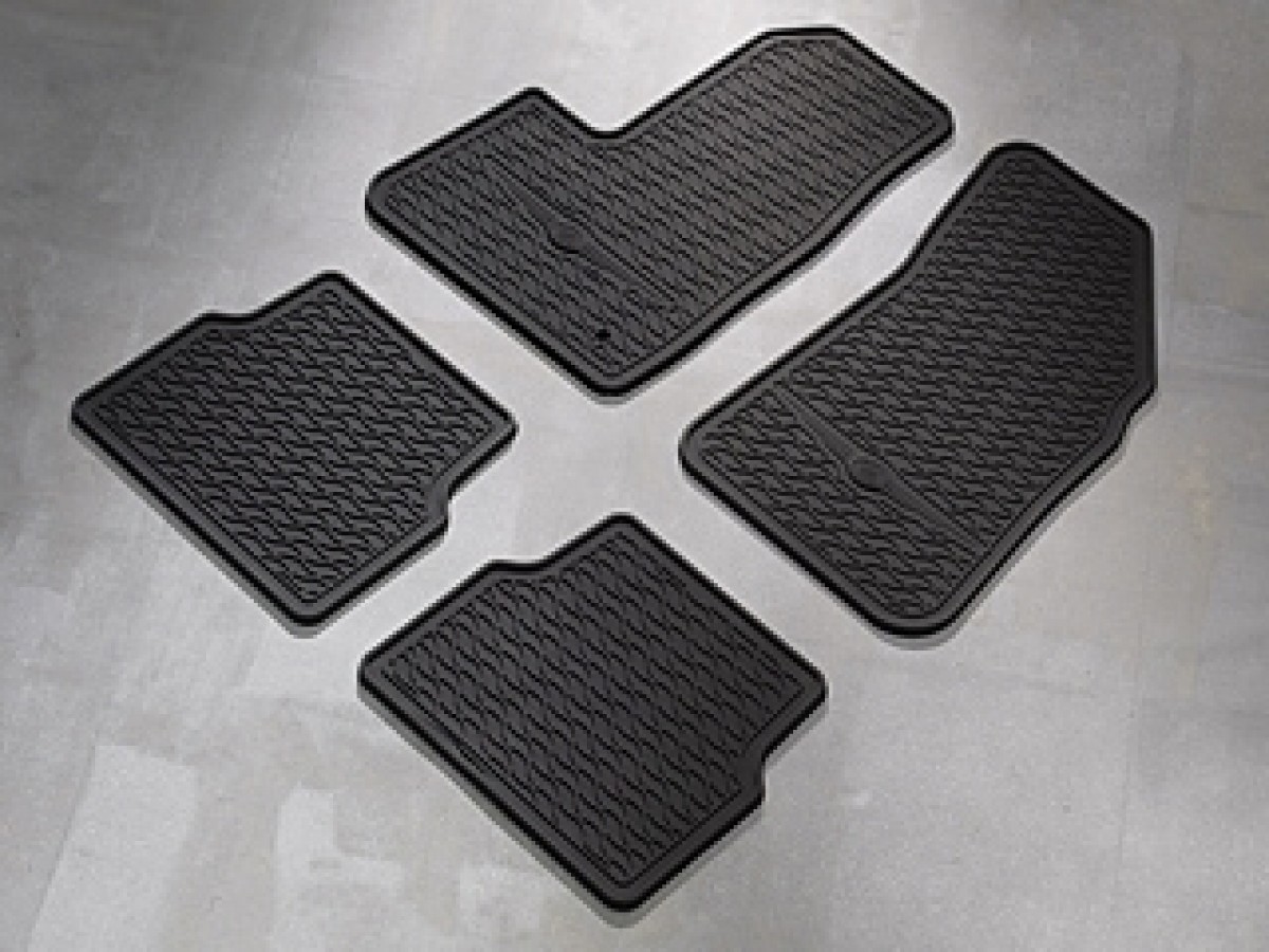 Mopar Rubber Mats Black - 82213147 | Mopar Online Parts