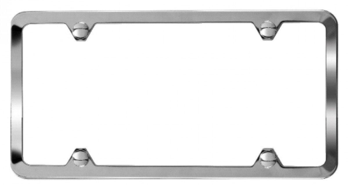 Authentic Mopar License Plate Frame Polished - 82213496AB | Mopar ...