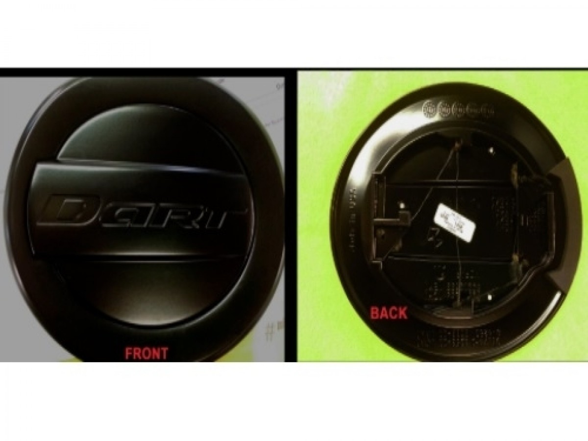 Mopar Fuel Filler Door Black - 82213633 | Mopar Online Parts