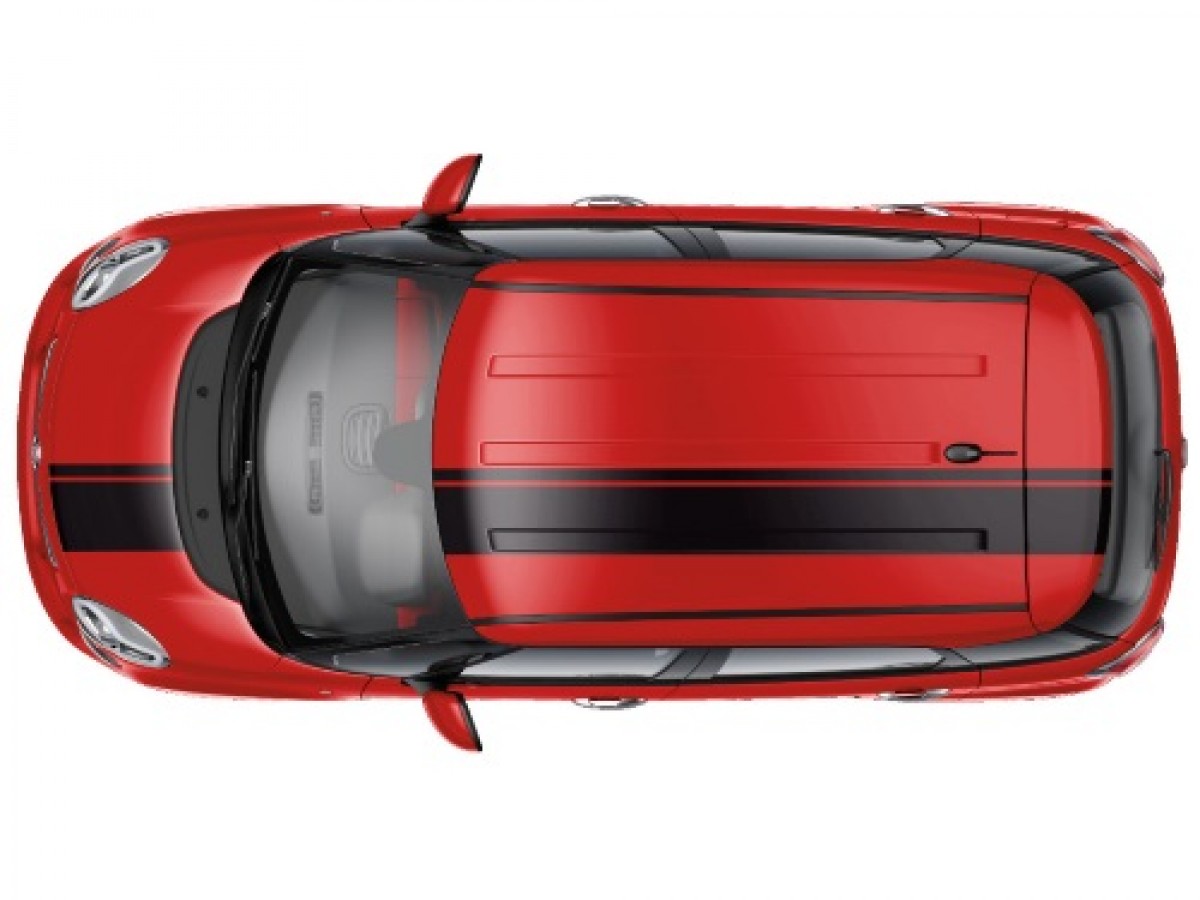 Mopar Decal - Roof / Hood - Black Racing Stripe - 82214026 | Mopar ...