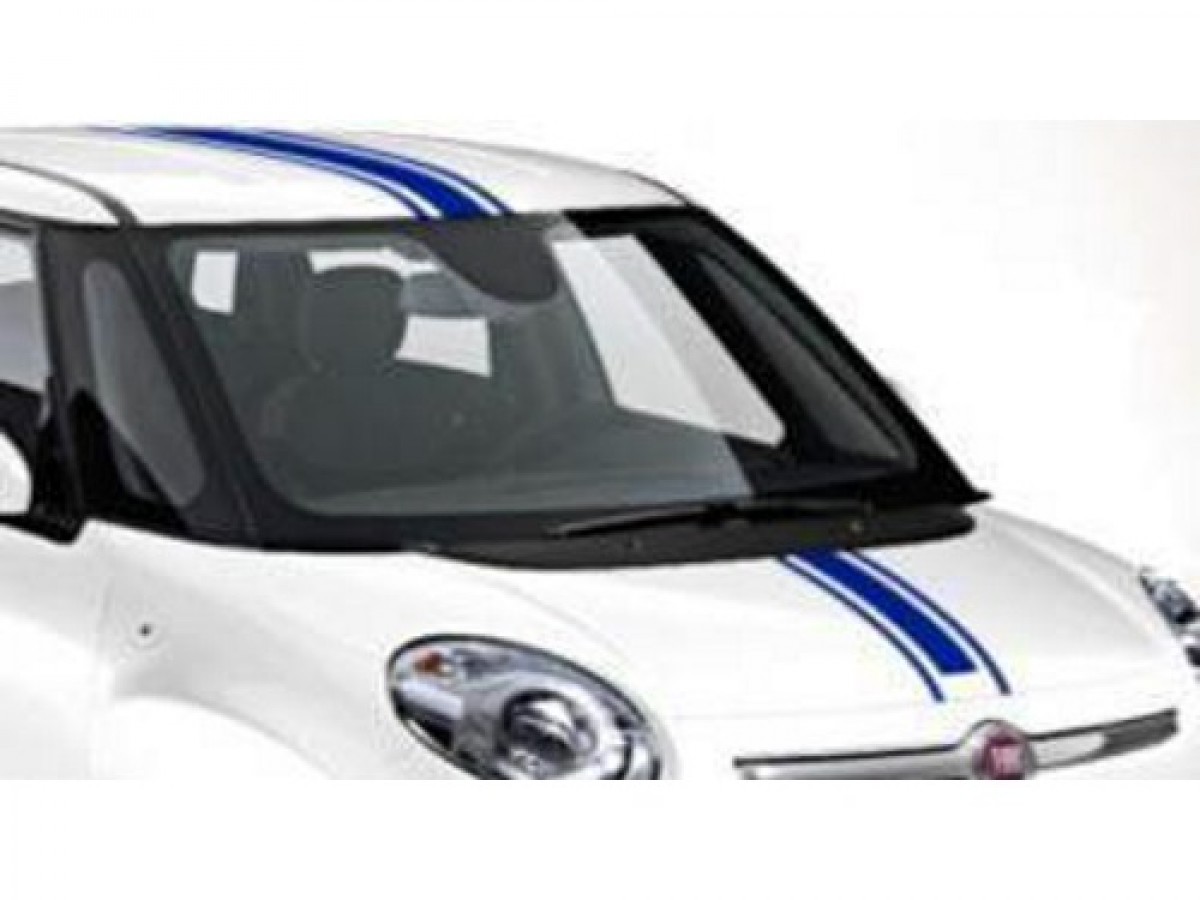Mopar Decal - Roof / Hood - Blue Triple Racing Stripe - 82214029 ...