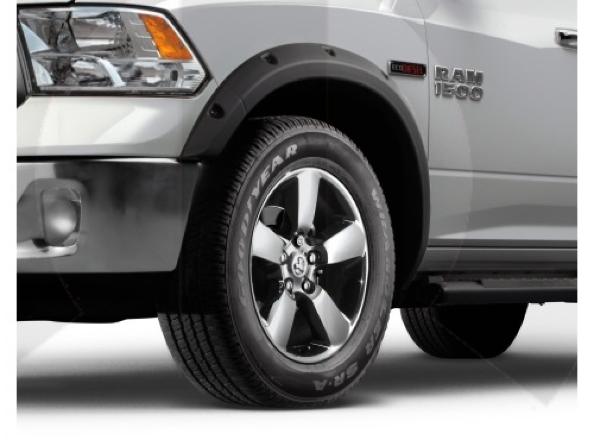 Mopar Wheel Flares Molded Black - 82214577AC | Mopar Online Parts