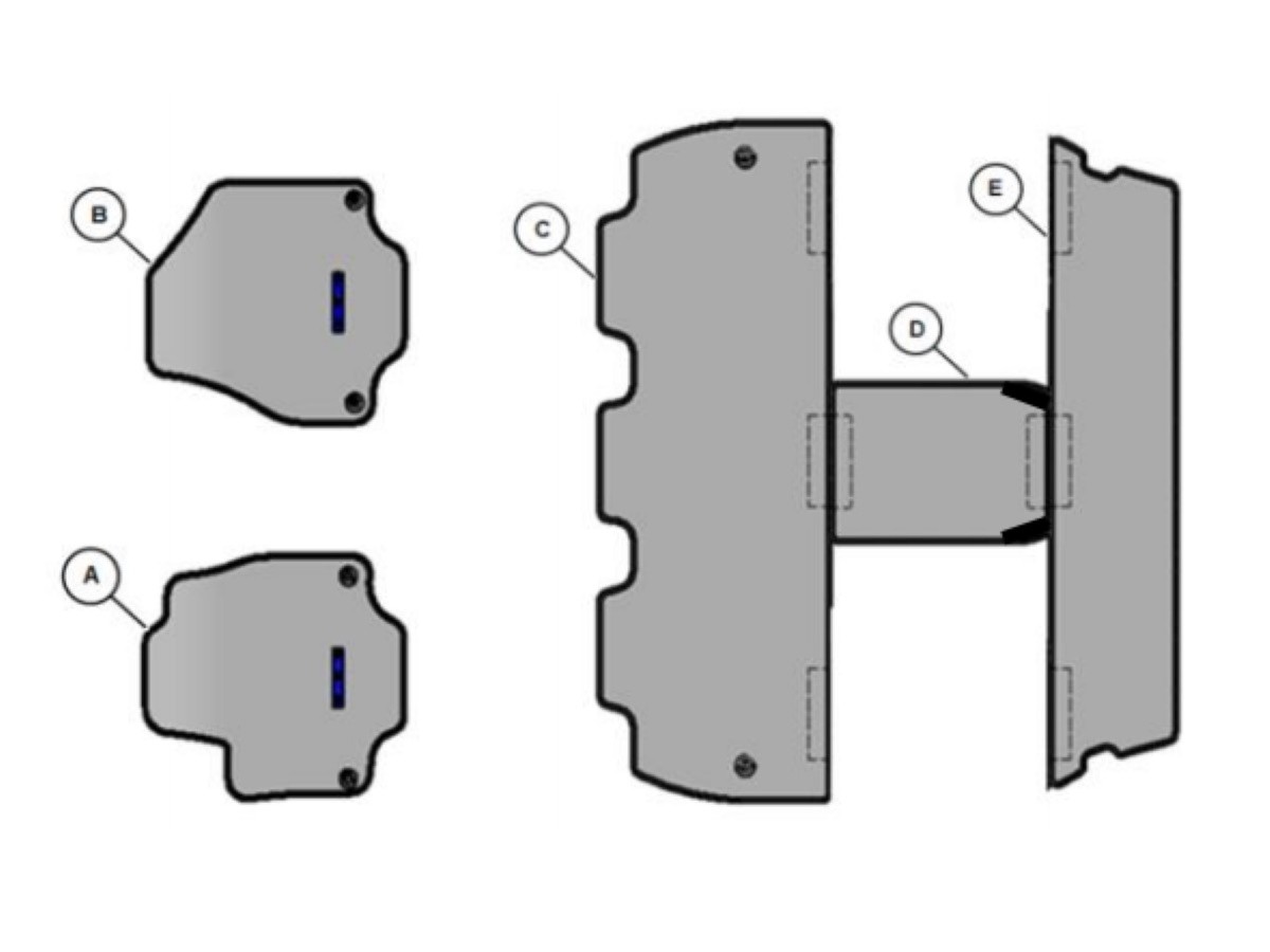 Mopar Floor Mats For PHEV Hybrid Black With Chrysler Logo First Second ...