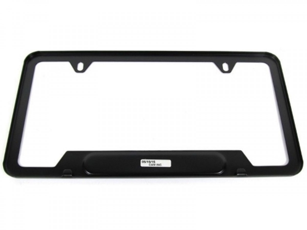 Mopar License Plate Frame Black W/ Chrysler Logo - 82214872 | Mopar ...