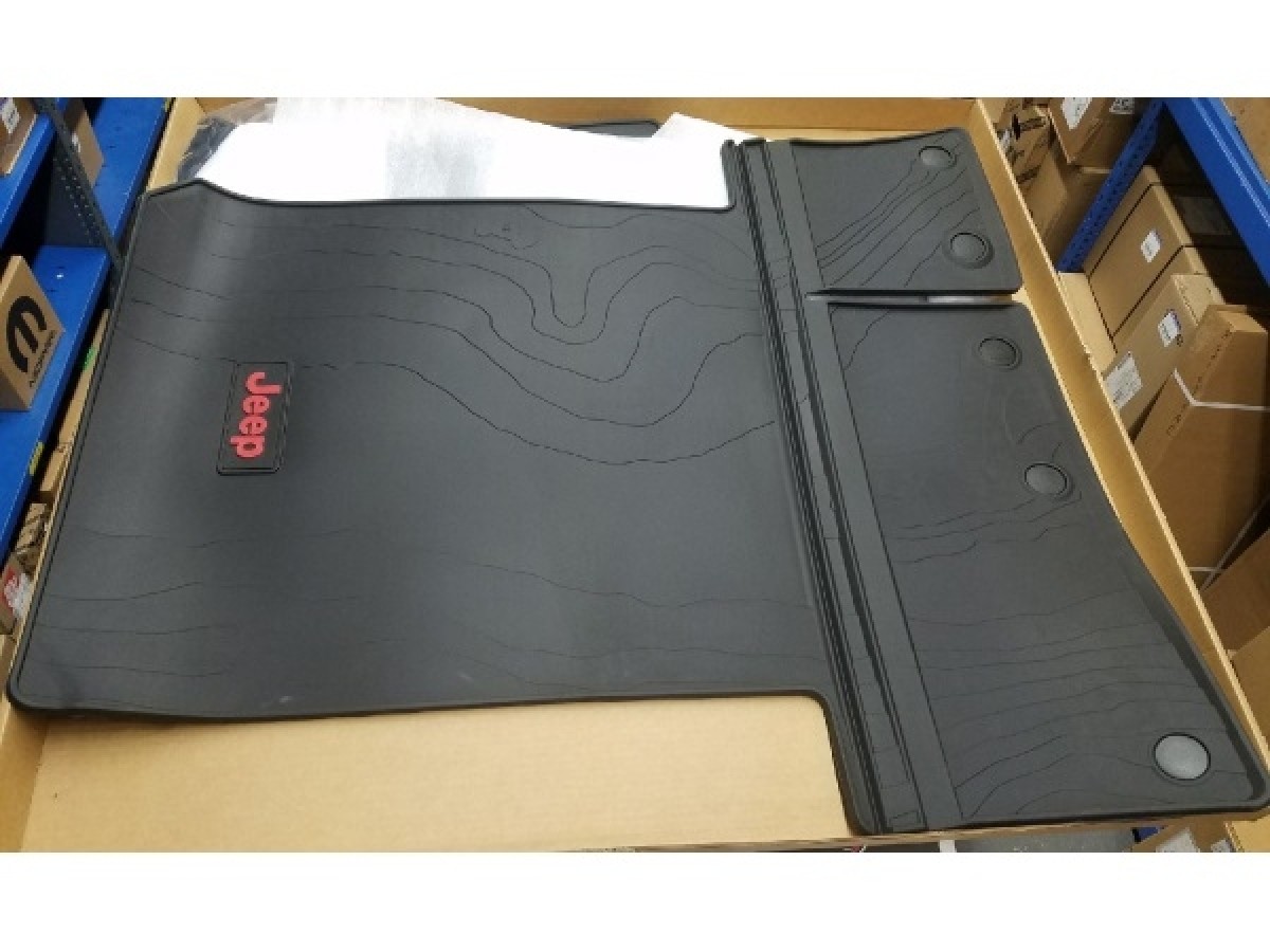 Mopar Cargo Tray And Seatback Protector For Leather Seat Models ...
