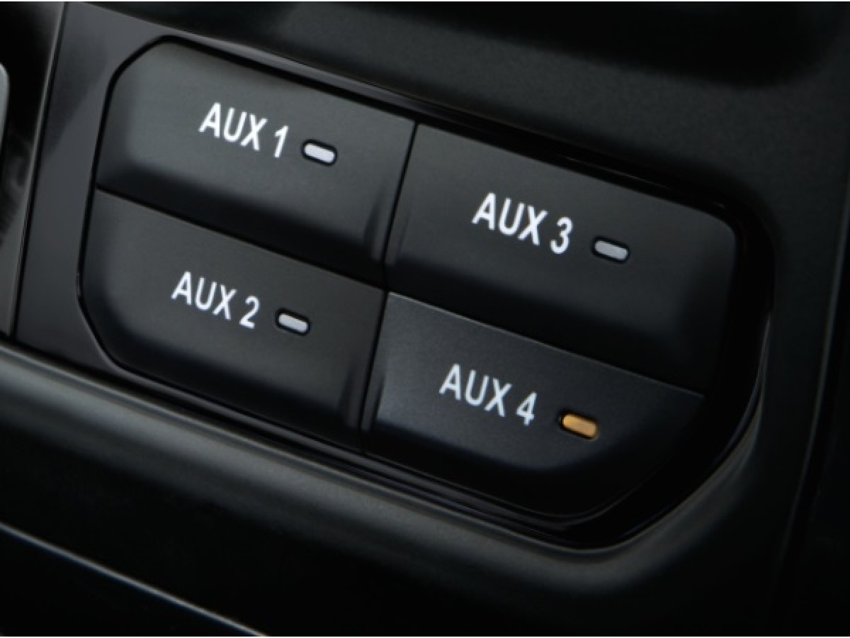 Mopar Auxiliary Switch Bank Black - 82215190AF | Mopar Online Parts