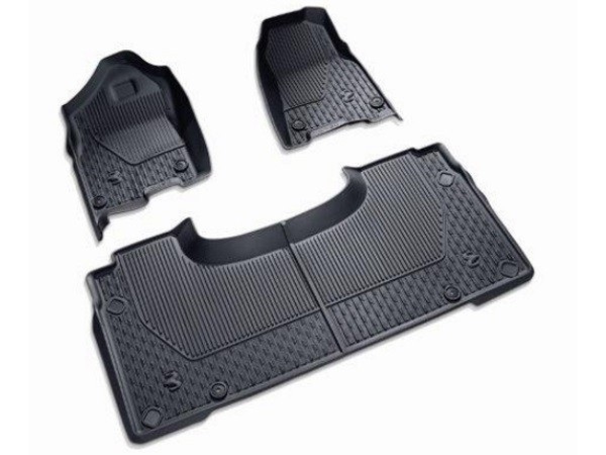 Mopar All-Weather Slush Mats Crew Cab Black - 82215321AD | Mopar Online ...