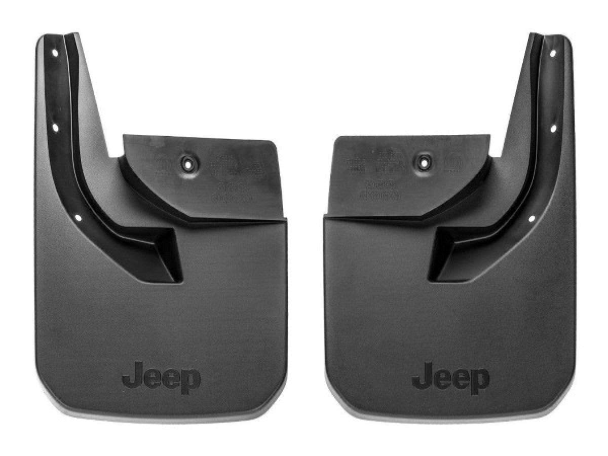 Mopar Splash Guards Rear With Logo For Sahara And Sport - 82215333AB ...