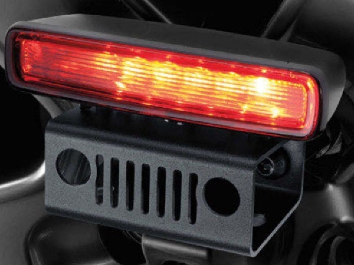 Mopar Spare Tire Carrier Center High Mount Stop Light CHMSL Relocation ...