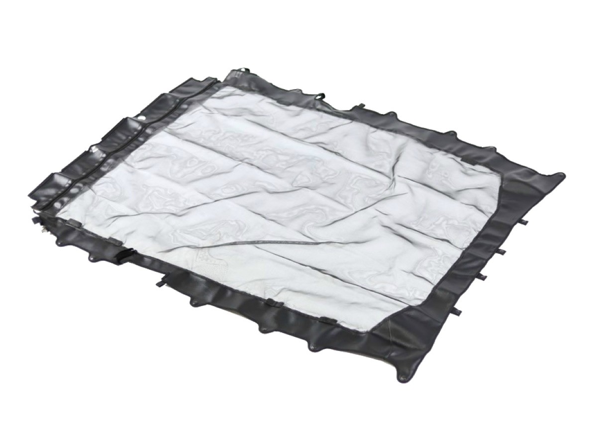 Authentic Mopar Sun Bonnet - 4 Door - Black Mesh - 82215390AC | Mopar ...