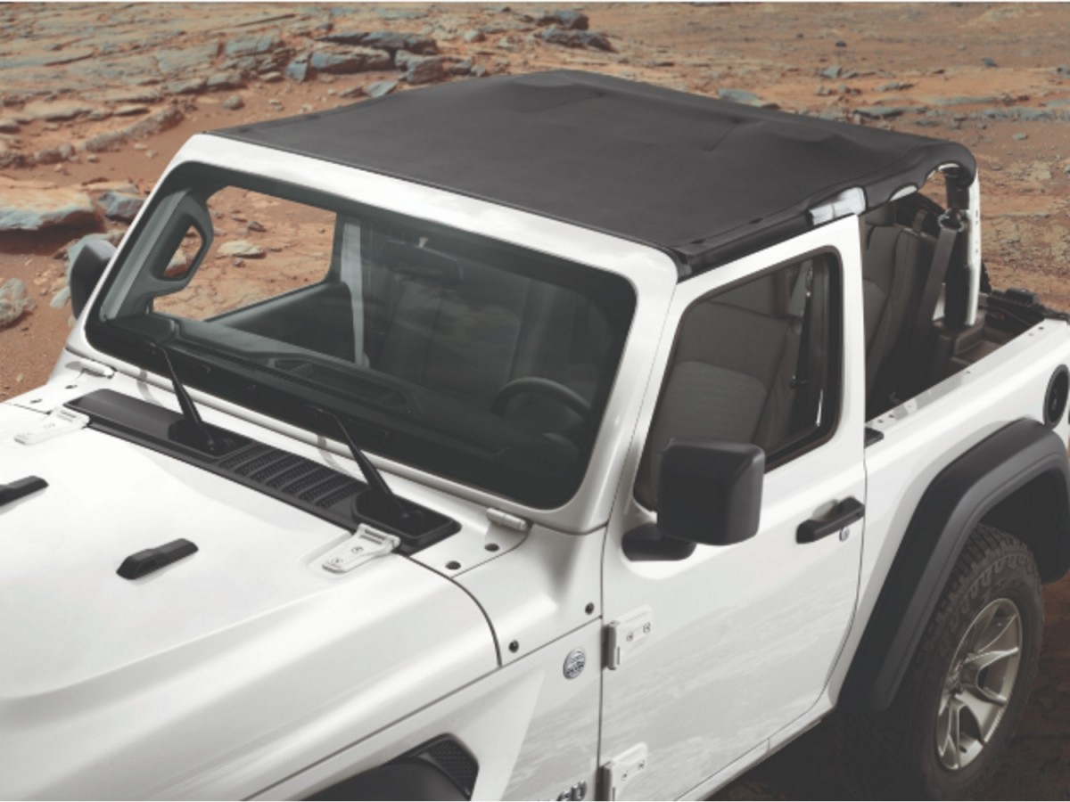 Mopar Sun Bonnet - 2 Door - Black Vinyl - 82215391AC | Mopar Online Parts
