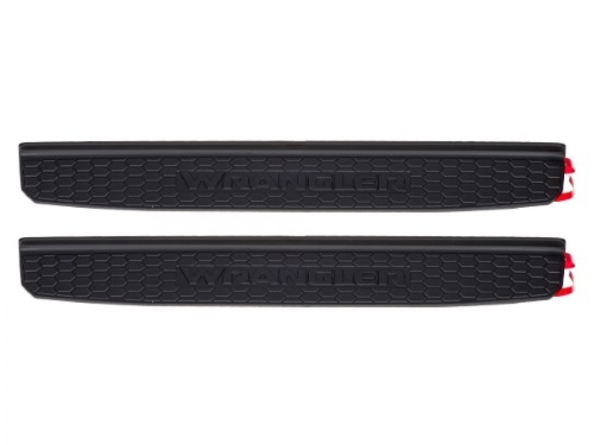Mopar Door Sill Guards 2 Door Black - 82215393 | Mopar Online Parts