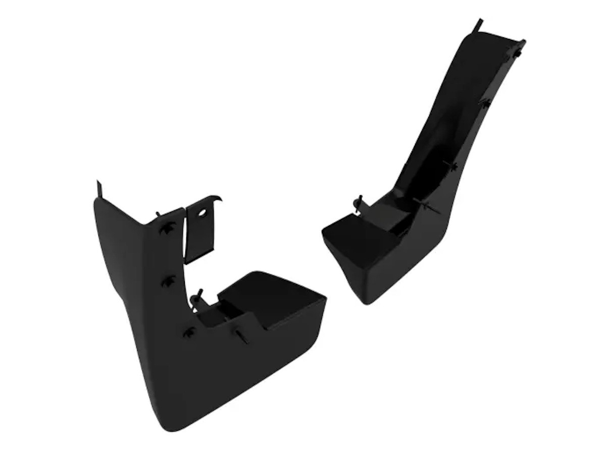 Mopar Splash Guards Front Pair Molded For Trucks Without Fender Flares ...