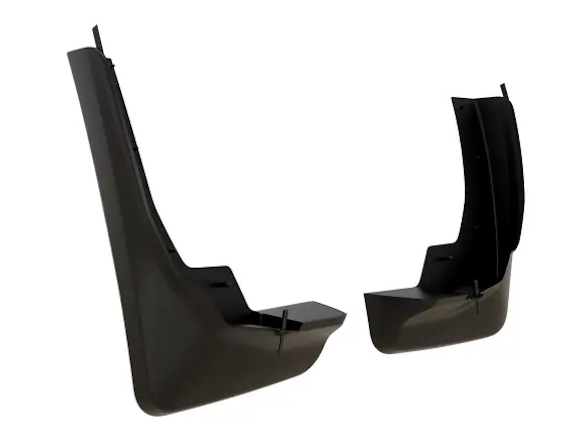 Mopar Splash Guards Front Pair Molded For Trucks With Fender Flares ...