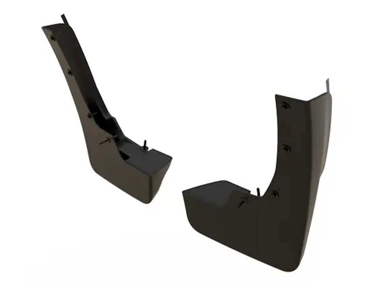 Mopar Splash Guards Front Pair Molded For Trucks With Fender Flares ...