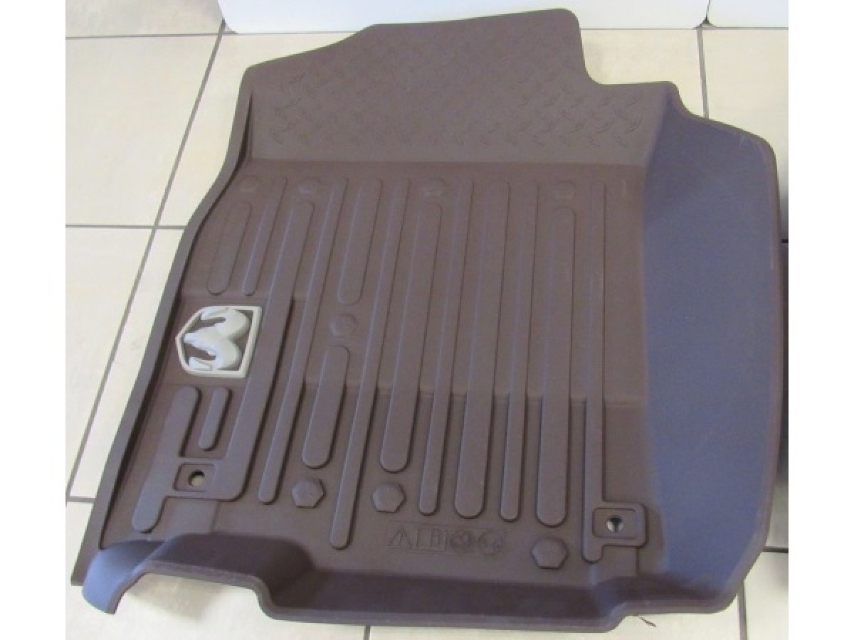 Mopar Rubber Mats Bucket Style Front & Rear Brown - 82215586AB | Mopar ...