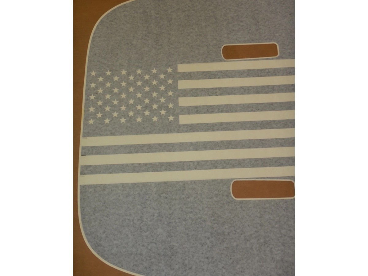 Mopar Hood Decal American Flag - 82215735 | Mopar Online Parts