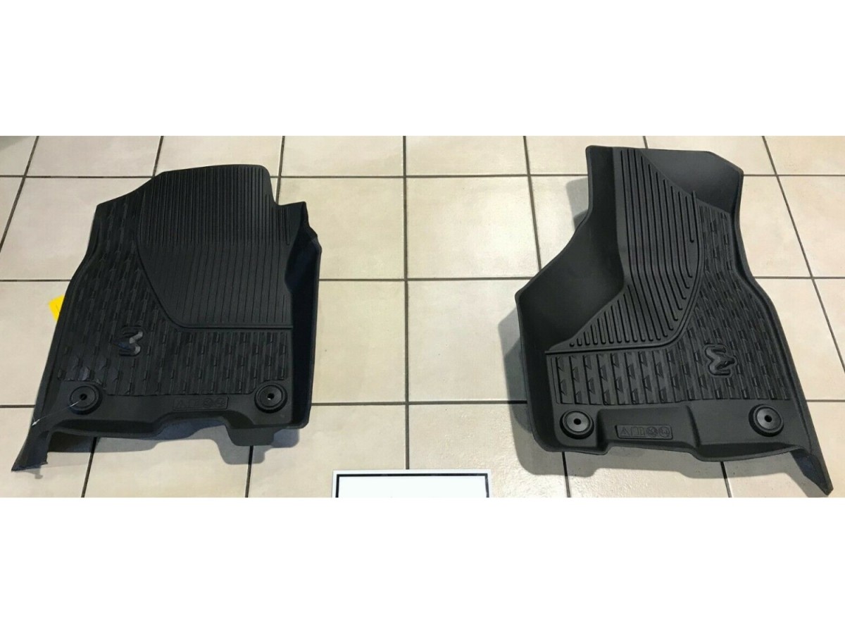 Mopar All Weather Mats Crew Cab Bench Seats Black - 82215766AC | Mopar ...