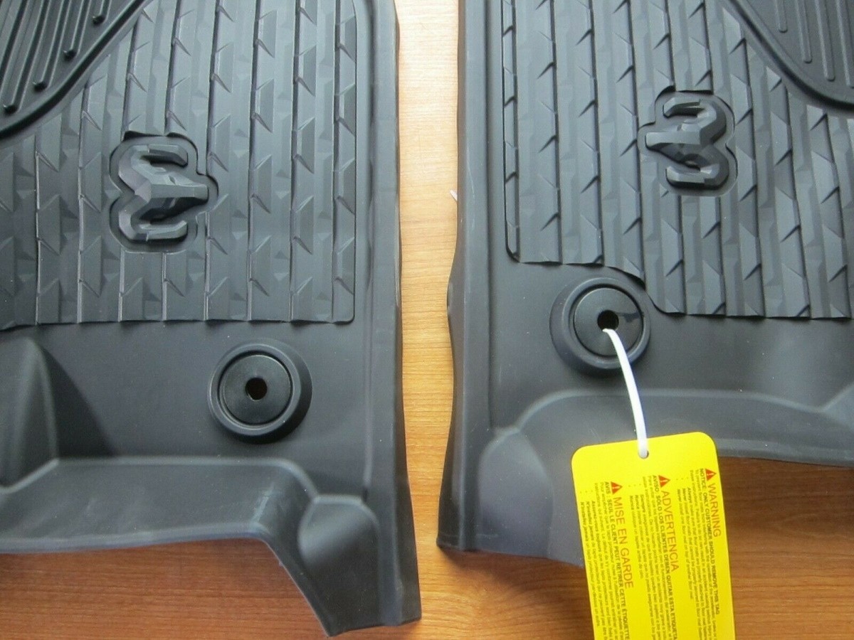 Mopar All Weather Mats Mega Cab Bench Seats Black - 82215767AC | Mopar ...