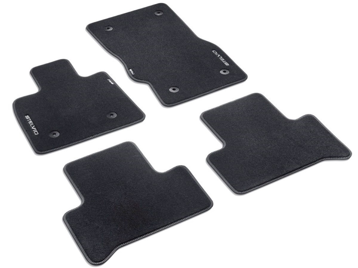 Authentic Mopar Carpet Mats - Silver Trim - 82215887 | Mopar Online Parts