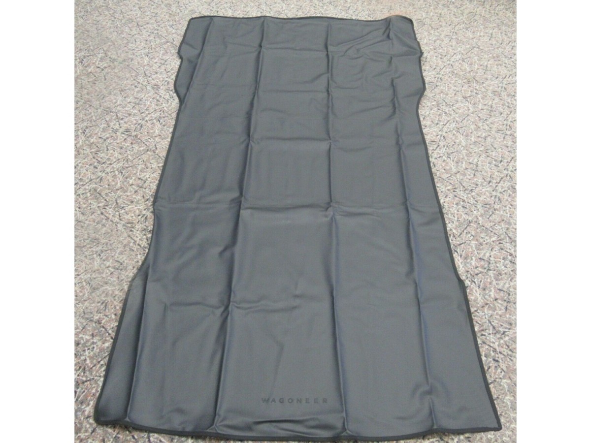 Mopar Cargo Liner Black Vinyl With Wagoneer Logo For SWB - 82216044AA ...